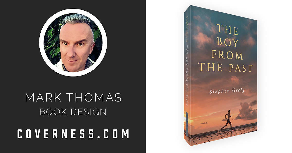 The Boy From The Past - a bespoke book cover design by Mark Thomas
