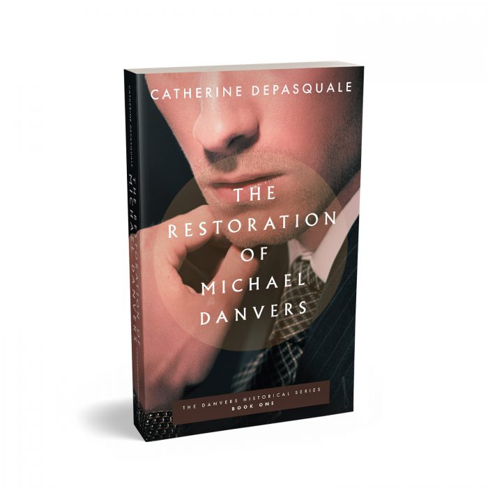 The Restoration of Michael Danvers - book cover design by Mark Thomas