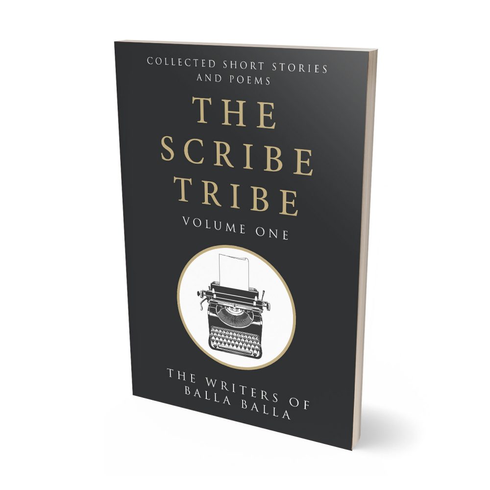 The Scribe Tribe - a great bespoke book cover design by Mark Thomas