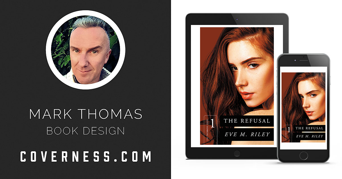 The Refusal - great thriller book cover design by Mark Thomas