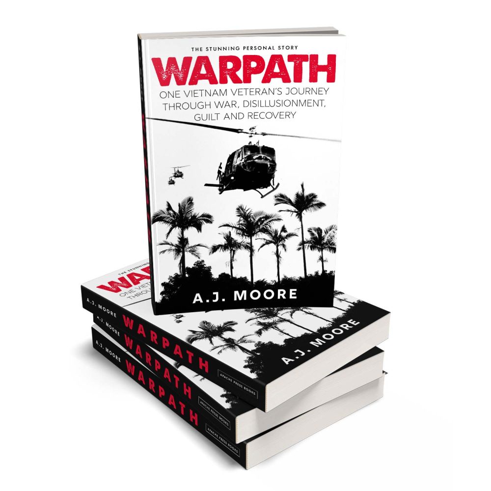 Warpath: historic military book cover design by Mark Thomas