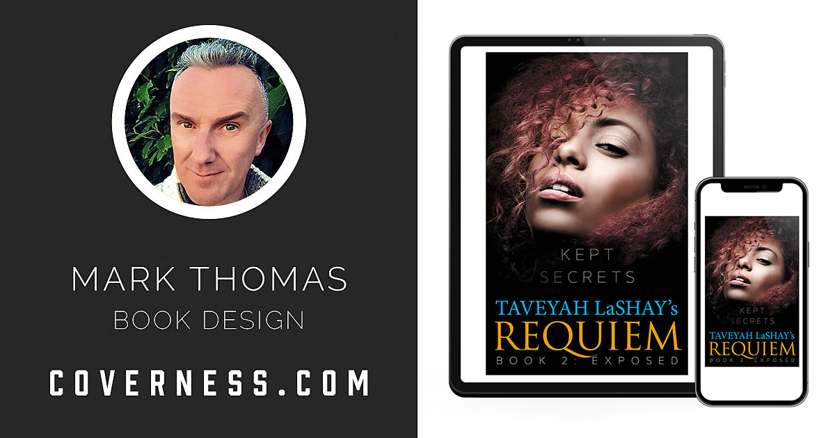 The Requiem Trilogy: excellent thriller book cover design by Mark Thomas