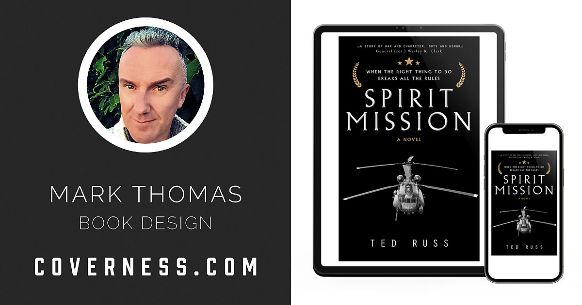 Spirit Mission - excellent military book cover design by Mark Thomas